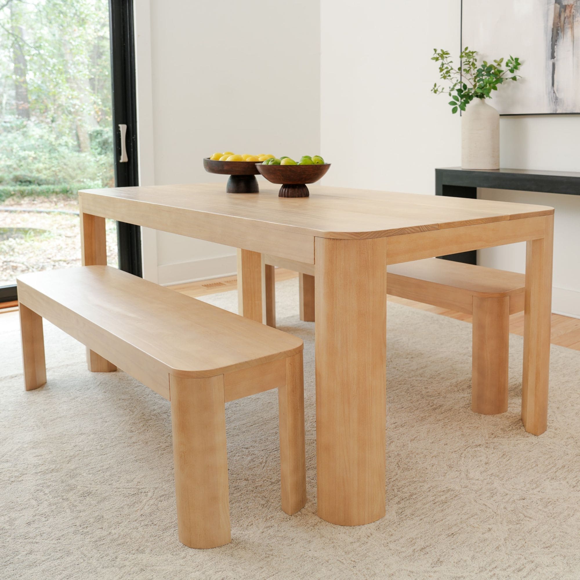 solid wood dining table uk