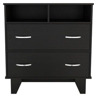 Modern Particle Board Dressers Bedroom 2-Drawer Chests Organizer Closet Drawer - Bed Bath ...
