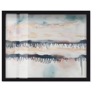 Rose gold Haze II Blue Art Shadowbox Print by Art Remedy - Bed Bath ...