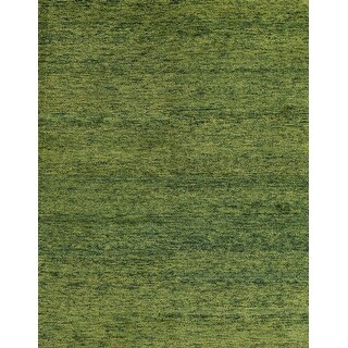Ahgly Company Machine Washable Abstract Green Onion Green Area Rugs ...