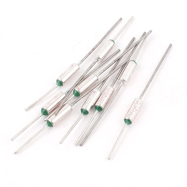 10 Pcs RY TF 125 Celsius Degree Cutoff Thermal Fuse AC 250V 10A - AC ...