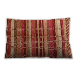 Ahgly Company Mid-Century Modern Indoor-Outdoor Mango Orange Lumbar ...
