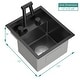Black/SILVER/WHITE RV Sink with faucet and a foldable tap inside - Bed ...