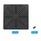 123mm Cooling Fan Filter with Screw, 2 Pack ABS Ventilator Grill Guard ...