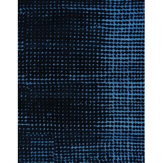 Ahgly Company Machine Washable Abstract Night Black Area Rugs - Bed ...