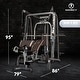 Marcy Deluxe Diamond Elite Smith Cage Home Workout Total Body Gym ...