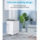 Built-in Drain Pump Semi-Automatic Twin Tubes Washing Machine - Bed ...