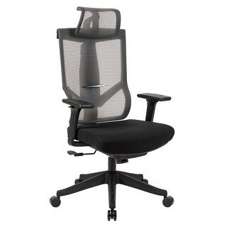 Executive Office Chair, Tilt Function 128° Mesh Office Chair with ...