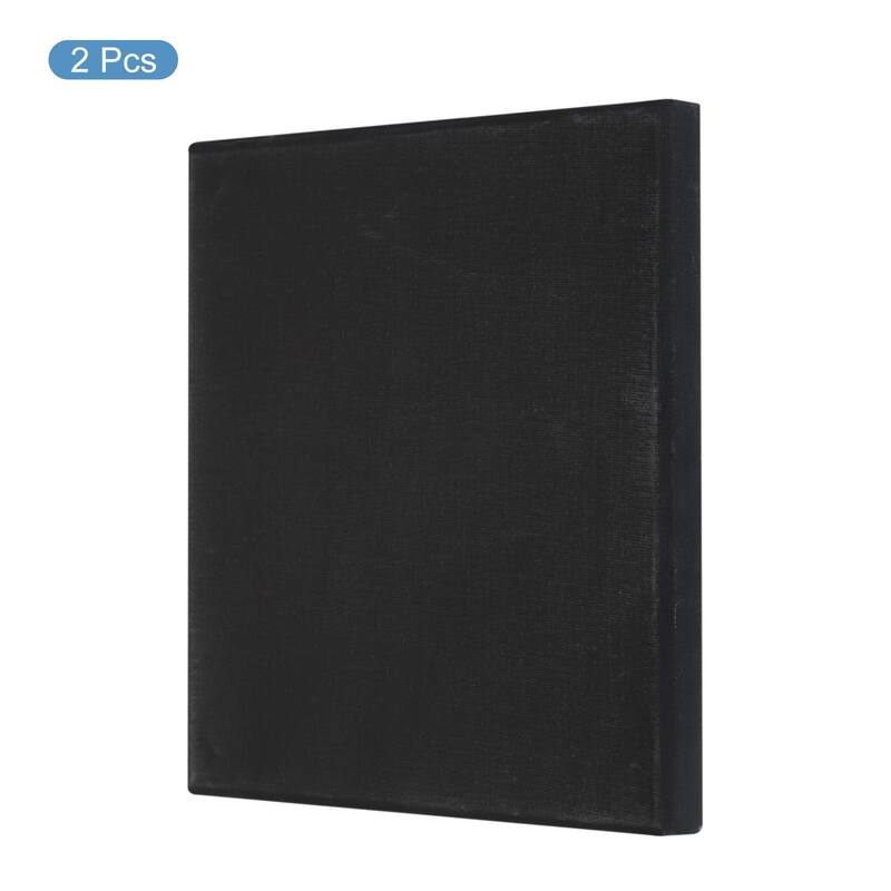 Painting Canvas Panels, 2 Pack 8x8 Inch Rectangle Blank Art Board ...