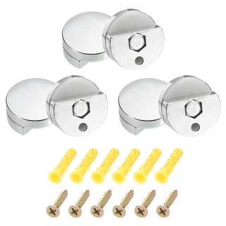 Mirror Holders Clips, Mirror Mounting Clip for 3-5mm Glass 27mm Silver ...