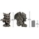 Design Toscano Babble and Whisper, The Gothic Gargoyle Sculptures - Bed ...