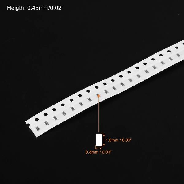 100 Pcs 0603 Chip Resistor 2.2K Ohm 1/10W Surface Mount Device SMT ...