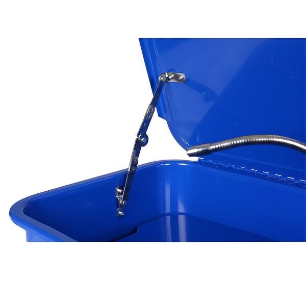 3.5 Gallon Benchtop Cabinet Parts Washer with 110v Pump - 18.1"H - Bed ...