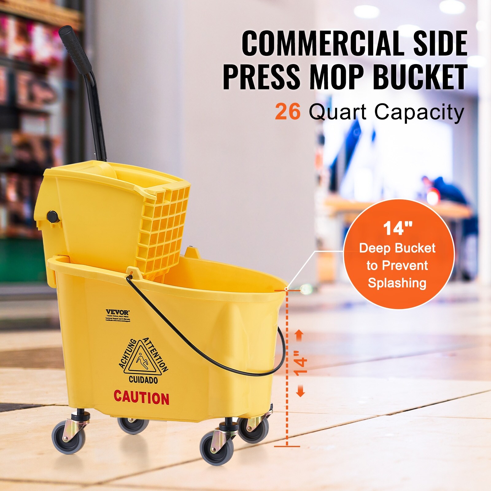 push mop bucket