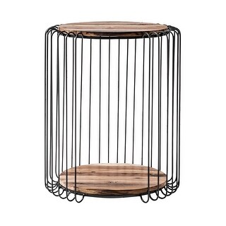 Round Side Table - 19.69 x 19.69 x 23.62 - Bed Bath & Beyond - 32267962