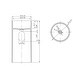 Blue Translucent Floor Standing Basin - Bed Bath & Beyond - 38286188