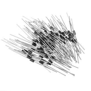 Schottky Rectifier Diode 1A 100V shaft Silicon Diodes 80pcs for 1N4002 ...