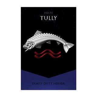 GOT House Tully Digital Game of Thrones TV Movies Art Print/Poster ...