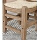The Gray Barn Enchanted Acre 18-inch Wood Stools with Rush Seats (Set ...