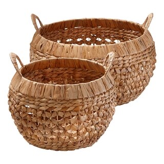 Open Weave Round Basket Set of 2 - NATL - Bed Bath & Beyond - 42729296