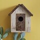 Antique-Inspired Lock and Key Birdhouse - 7''W x 5½''D x 8¼''H - Bed ...