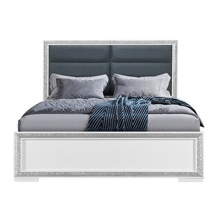 Andros Silver Full Bed - Bed Bath & Beyond - 40488328