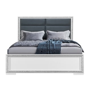 Andros Silver Queen Bed - Bed Bath & Beyond - 40494233