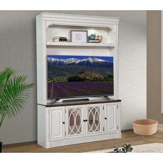 Fairview Home Modular Entertainment Wall - 63W x 17D x 94H - Bed Bath ...