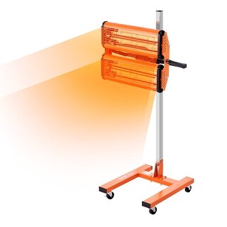 VEVOR Infrared Curing Lamp Auto Heating Car Curing Light with Bracket ...