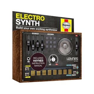 Haynes Retro Synthesizer Kit - Build Your Own Working 1980s Style Synth ...