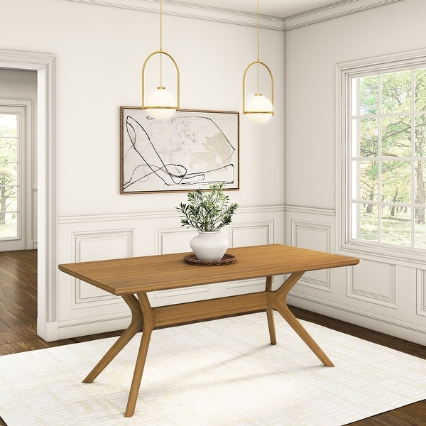 Dining table with criss cross legs store