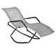 Rocking Sun Lounger, Chaise Lounge Rocker for Sunbathing, Sun Tanning ...