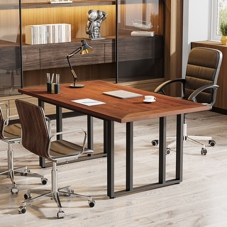 55 inch Office Desk Conference Room Desk Writing Desk Computer Desk for ...