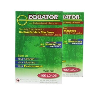 Equator High-efficiency 5-pound Laundry Detergent (Pack of 2) - Bed ...