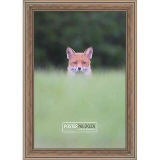 4x8 Contemporary Bronze Complete Wood Picture Frame with UV Acrylic ...