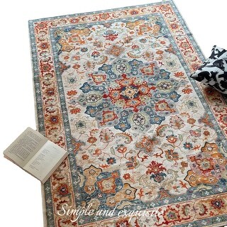 Bohemian Washable Rug Entryway Rug Non Slip Outdoor Rug - Bed Bath ...