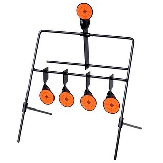vidaXL Shooting Target Reset Spinner Target Stand with Auto Resetting ...