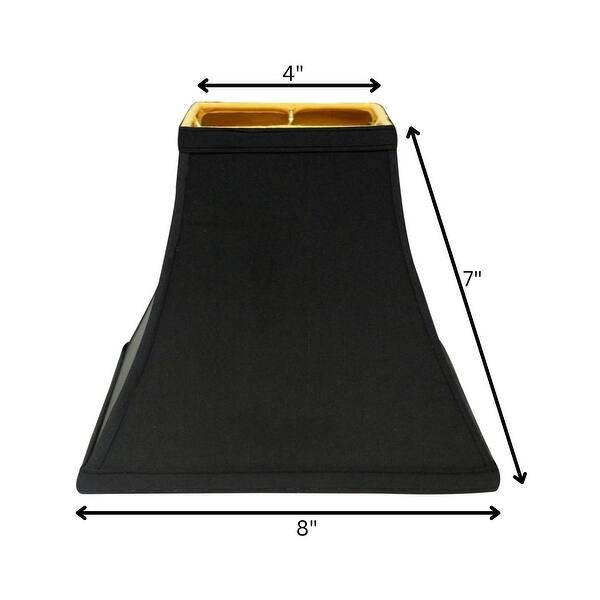 Cloth & Wire Slant Square Bell Hardback Lampshade with Bulb Clip - Bed ...