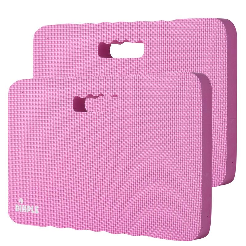(Pack of 2) Dimple Multi-Purpose Mats with High-Density 1.5 inch Thick ...