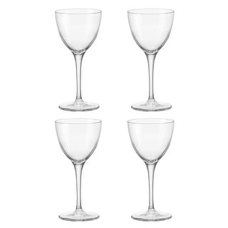 Bormioli Rocco Novecento Stemware Nick & Nora Glass Set of 4 - 5.25 oz ...