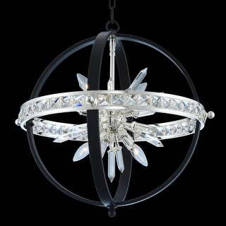 Allegri 033650-FR001 Angelo 23" Wide Pendant with Firenze Crystal - Bed ...