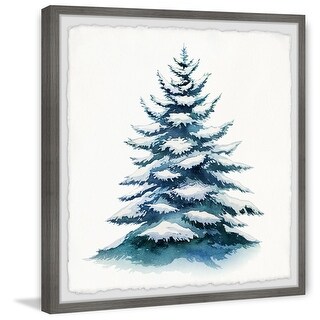'All Christmas Trees Are Perfect' Framed Painting Print - Bed Bath ...