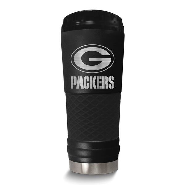 NFL Green Bay Packers Stainless Steel Silicone Grip 24 Oz. Stealth ...