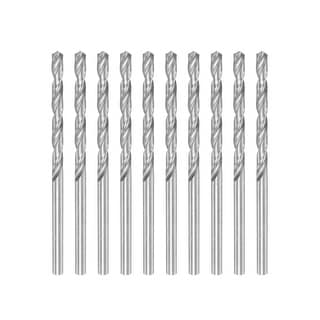 10 Pcs 3.2mm High Speed Steel Drill Bits, Fully Ground 65mm Length ...