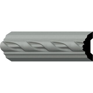 2"H x 3/4"P x 94 1/2"L Valeriano Ribbon Panel Moulding - Bed Bath ...