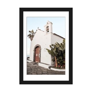 iCanvas "White Church On Tenerife Island" by Henrike Schenk PFA - Bed ...