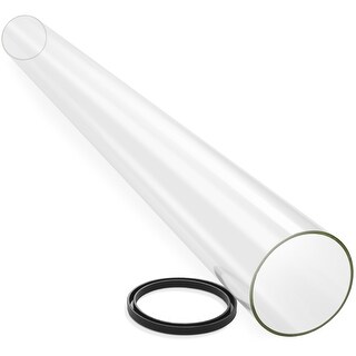 49" Tall Glass Replacement Tube for 4-Sided Pyramid Patio Heaters - Bed ...