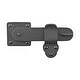 Black Wrought Iron Gate Flip Latch 5.75" Two Sided Flip Locks ...