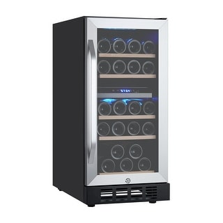 Dual Zone Wine Fridge, Compressor Wine Cooler - Bed Bath & Beyond ...