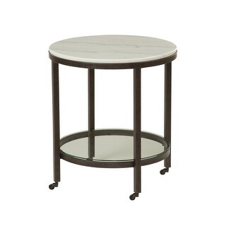 Whitman Round End Table - 22"W x 22"L x 24"H - Bed Bath & Beyond - 36814702